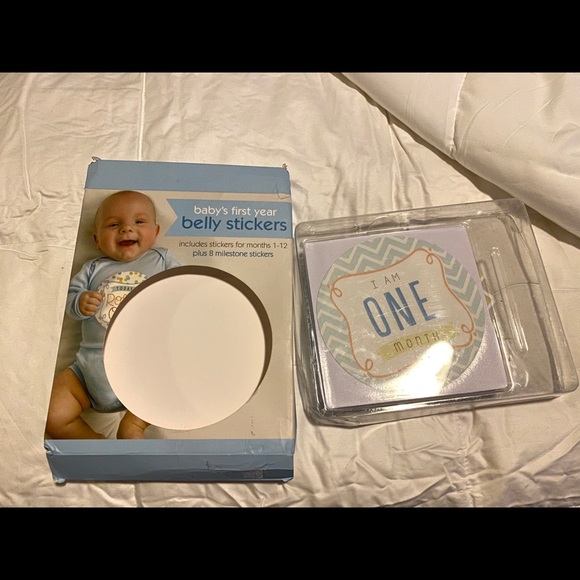 Other | Babys First Year Belly Stickers | Poshmark